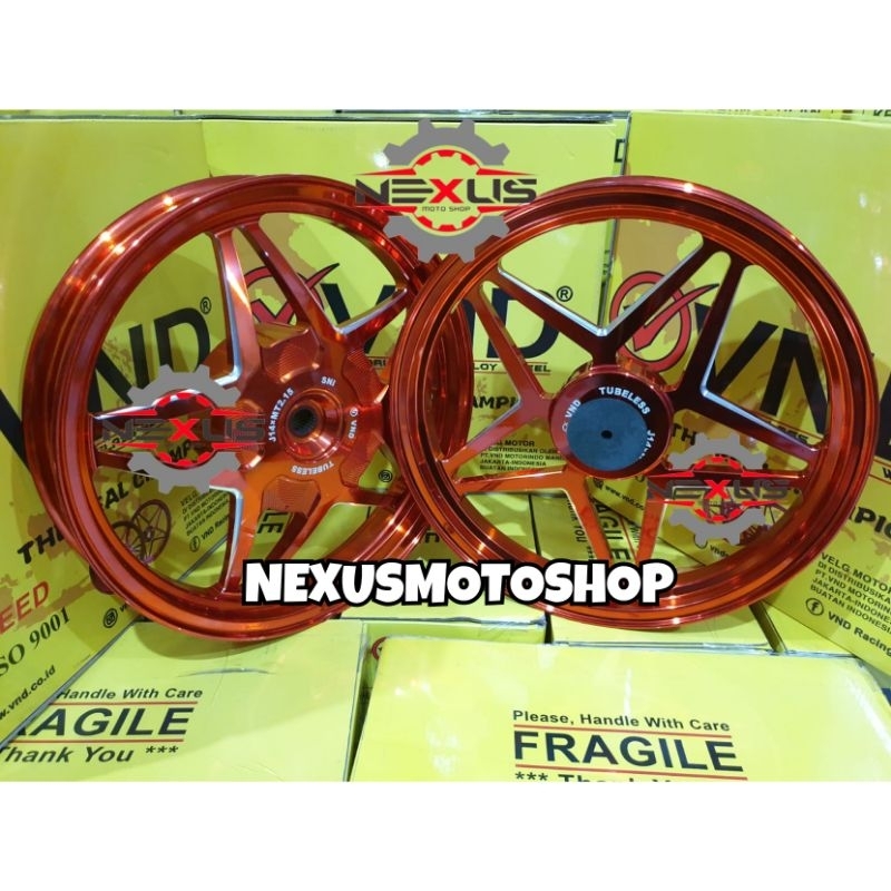 Jual velg vnd V speed V1 Beat /vario110 /scoopy / 185x14 & 215x14 velg vnd vspeed beat new ...