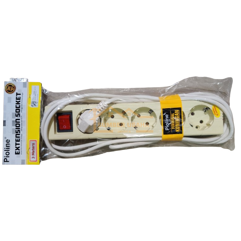 Jual SU STOP KONTAK + KABEL 5 LUBANG 3 METER 3M COLOKAN LISTRIK STOPKONTAK | Shopee Indonesia