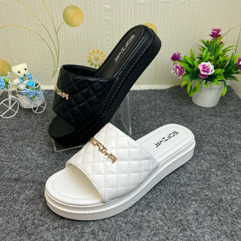 Jual SOFIYA ORI 2005 3 SANDAL WANITA IMPORT / SENDAL WEDGES / SANDAL ...