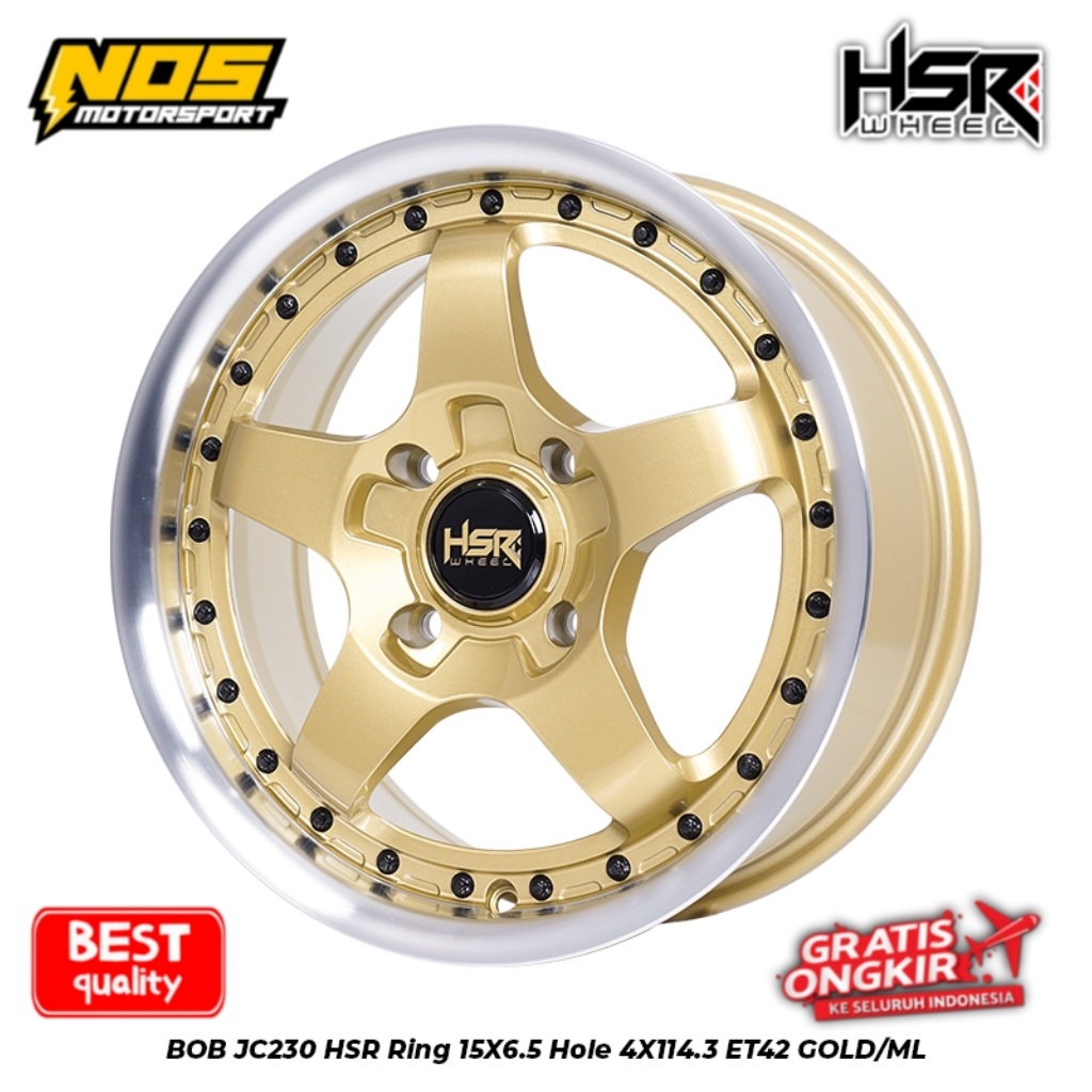 Jual VELG MOBIL AVANZA XENIA LIVINA KIJANG R15 PCD 4X114 HSR BOB | PELEK CELONG LEBAR RATA RING ...