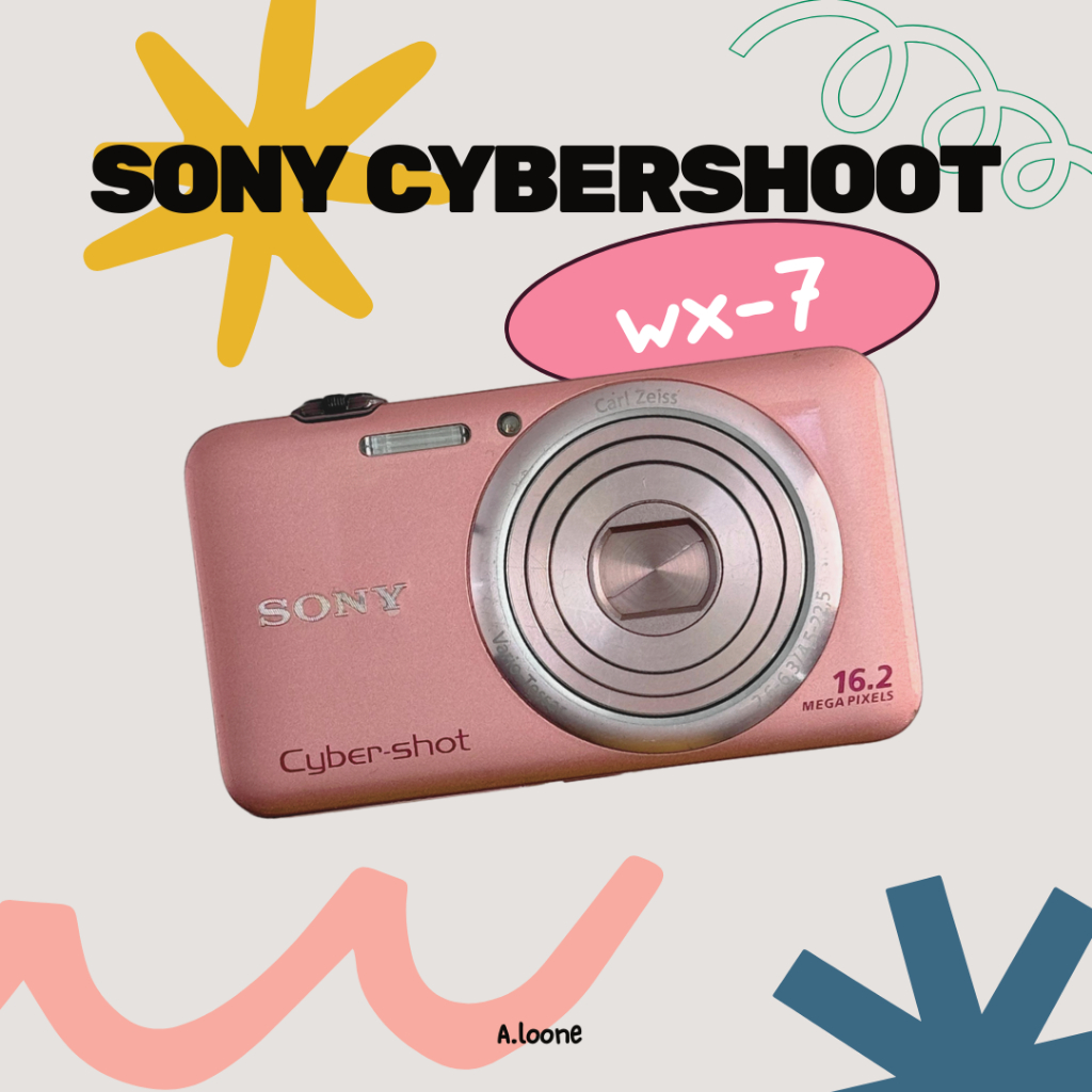 Jual SONY CYBERSHOOT WX-7 DIGICAM PINK COLOR LIKE NEW !!! DIGICAM ...