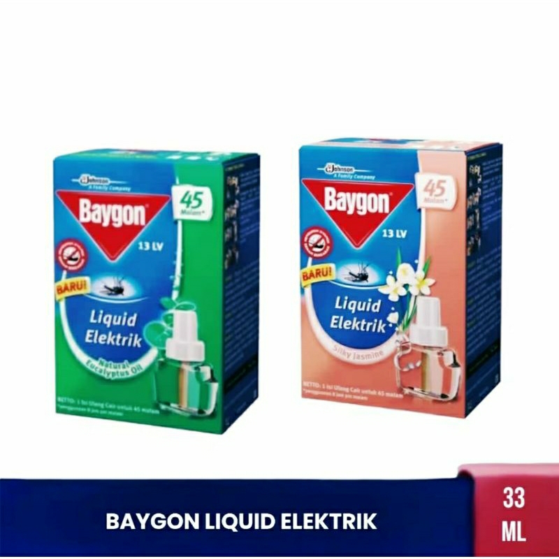 Jual Baygon Liquid elektrik reffil 33ml | Shopee Indonesia