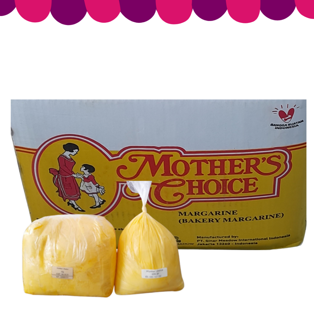 Jual Mother Choice Margarine 500 gr & 1 kg (Repack) | Shopee Indonesia
