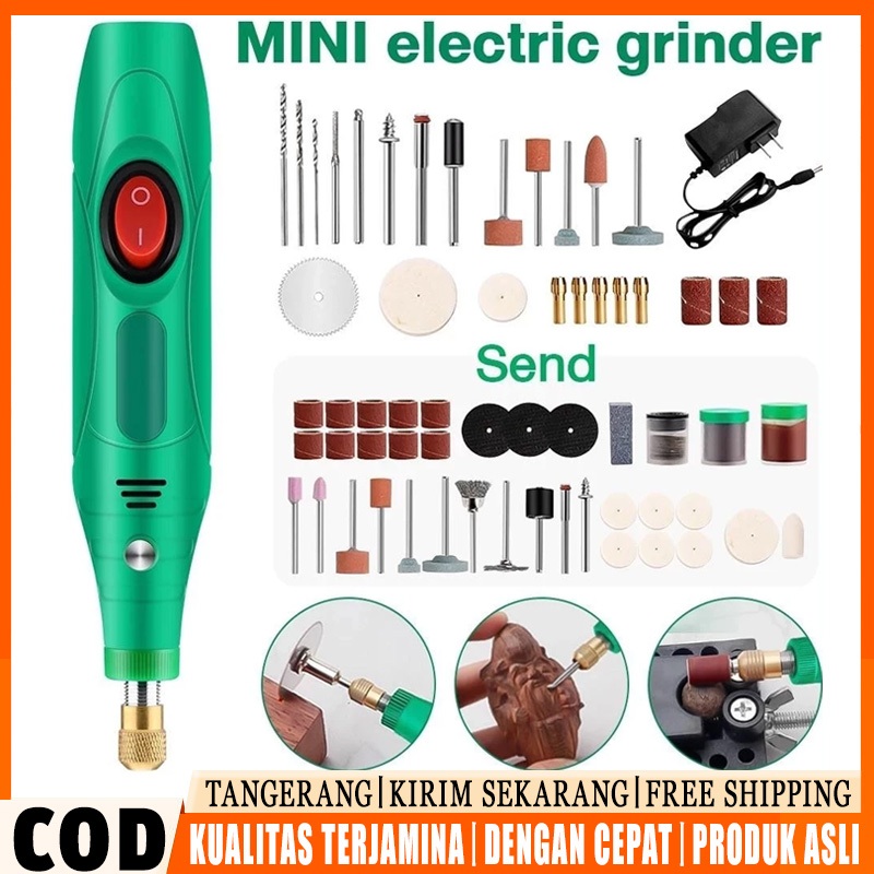 Jual Gerenda listrik Bor Mini 24PCS 12V DC 15000 RPM Mini Drill ...