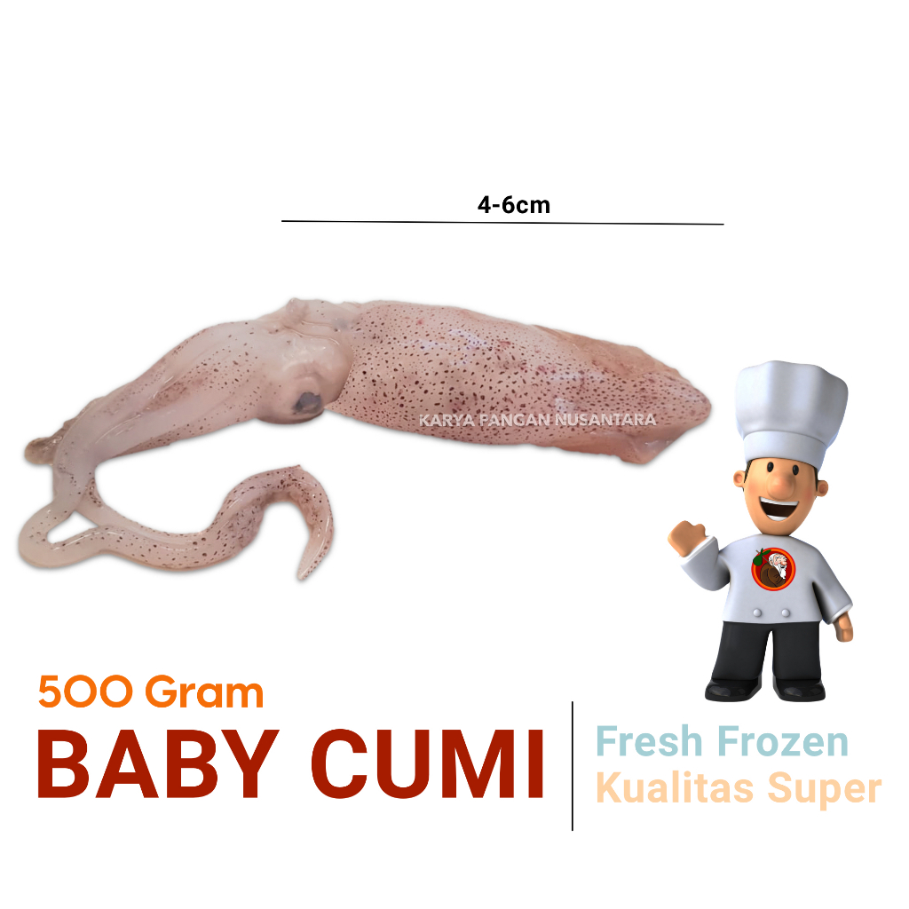 Jual BABY CUMI FRESH FROZEN 500 GR CUMI BABY FROZEN FRESH 500 GRAM CUMI ...