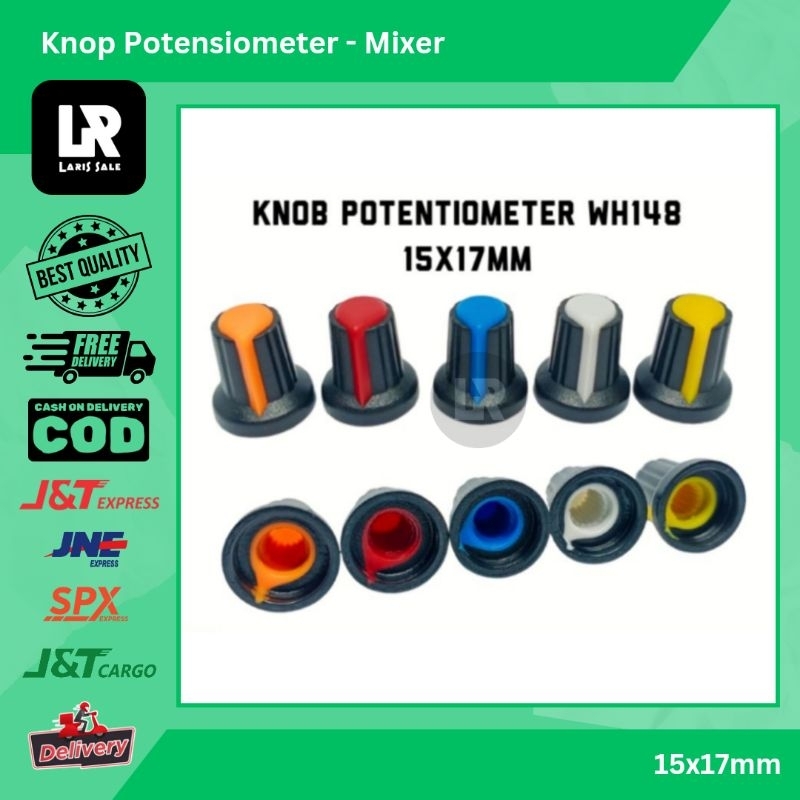 Jual Knop Potensio Mixer Knob Potensiometer Putar Warna | Shopee Indonesia