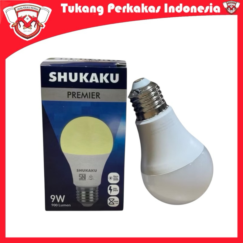 Jual Shukaku Lampu Led Buah naga 9 watt kuning hemat Energi | Shopee Indonesia
