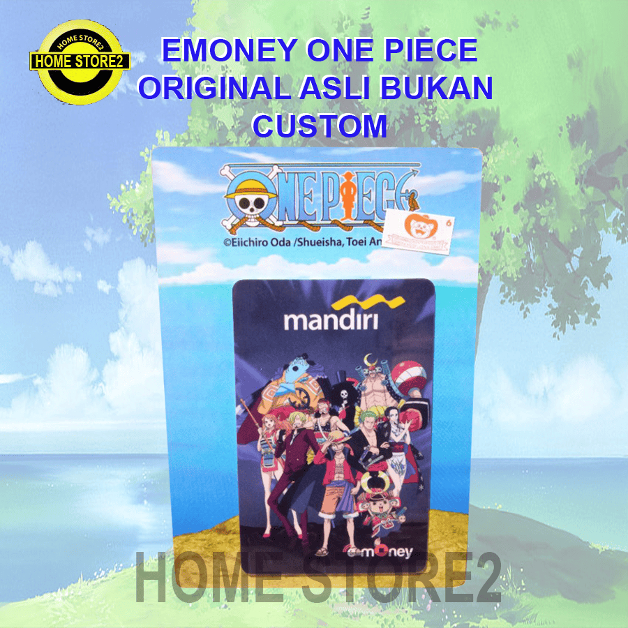Jual EMONEY CARD MANDIRI ORIGINAL ASLI BUKAN CUSTOM EDISI ONE PIECE ...