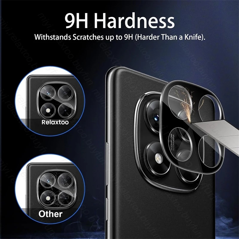 Jual Xiaomi Redmi Note 14 Pro 5G / Poco X7 5G Tempered Camera Lens ...