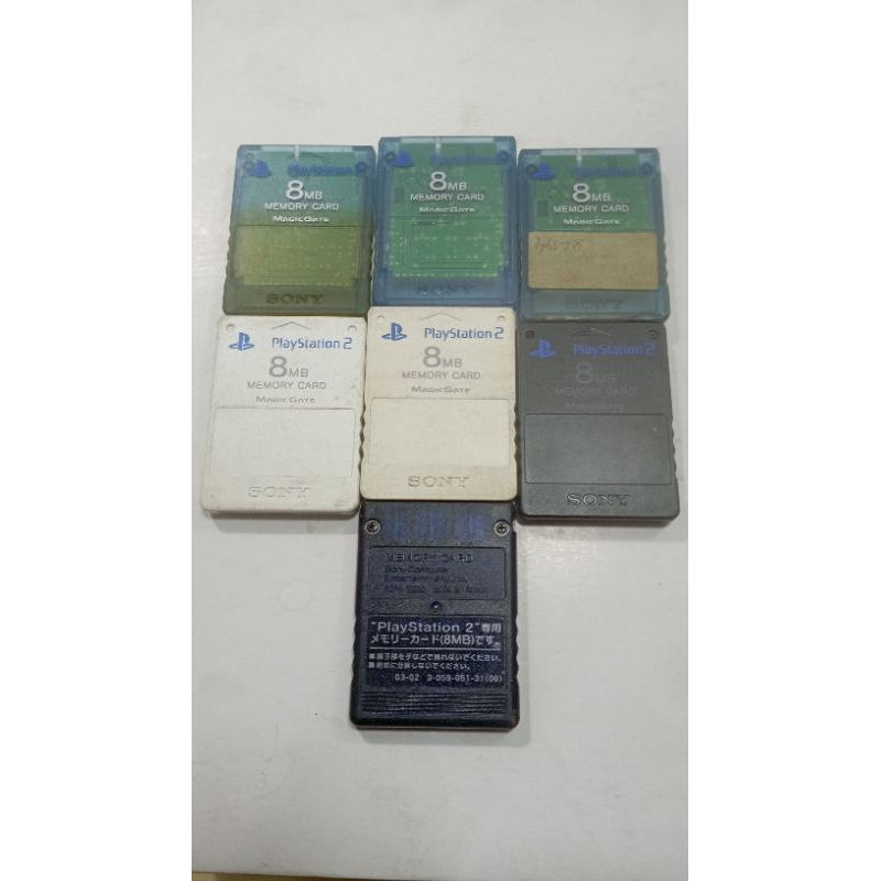Jual MC PS2 MEMORY CARD PS2 ORIGINAL IC KAKI | Shopee Indonesia