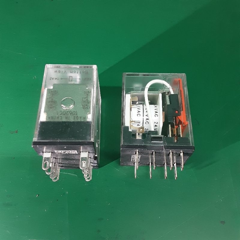 Jual Relay 24vac MY2 OMRON relay MY2 24volt AC | Shopee Indonesia