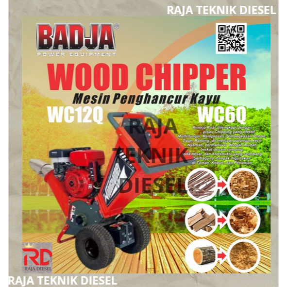 Jual Mesin Cacah Pencacah Kayu Ranting Dahan + Engine Bensin 800 kg ...