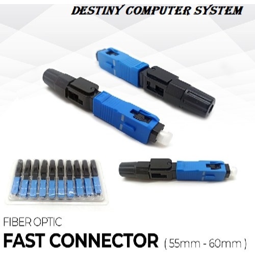 Jual Fast Connector Konektor FO / Fiber Optic isi 10pcs | Shopee Indonesia