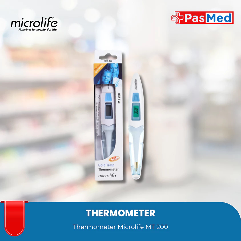 Jual Microlife Thermometer MT200 Digital Gold Tip - PASMED | Shopee ...
