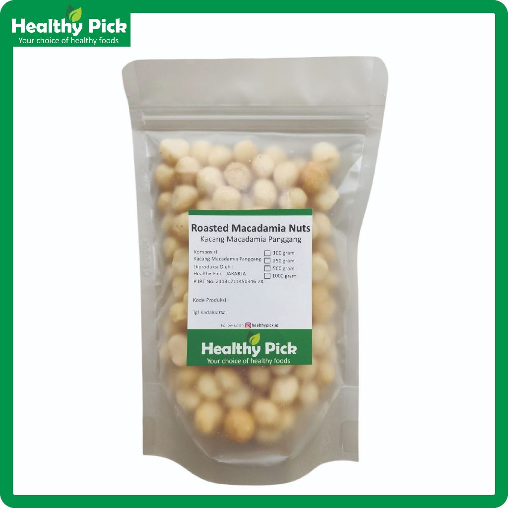 Jual Roasted Macadamia Nuts Kacang Macadamia Panggang 100gr | Shopee Indonesia