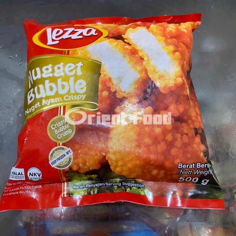 Jual Nugget Crispy Crunchy Bubble Crumb Lezza 500gr | Shopee Indonesia