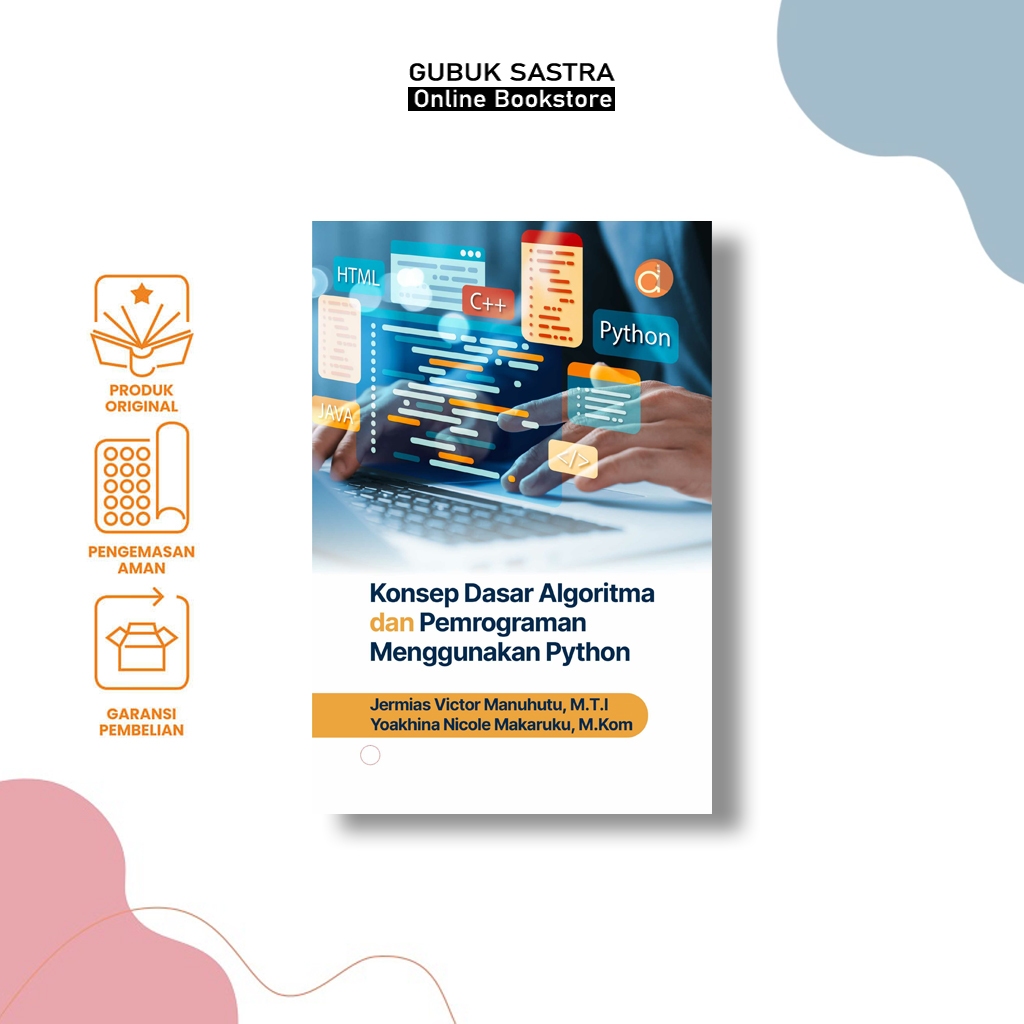 Jual Buku Konsep Dasar Algoritma dan Pemrograman Menggunakan Python - Jermias Victor Manuhutu ...