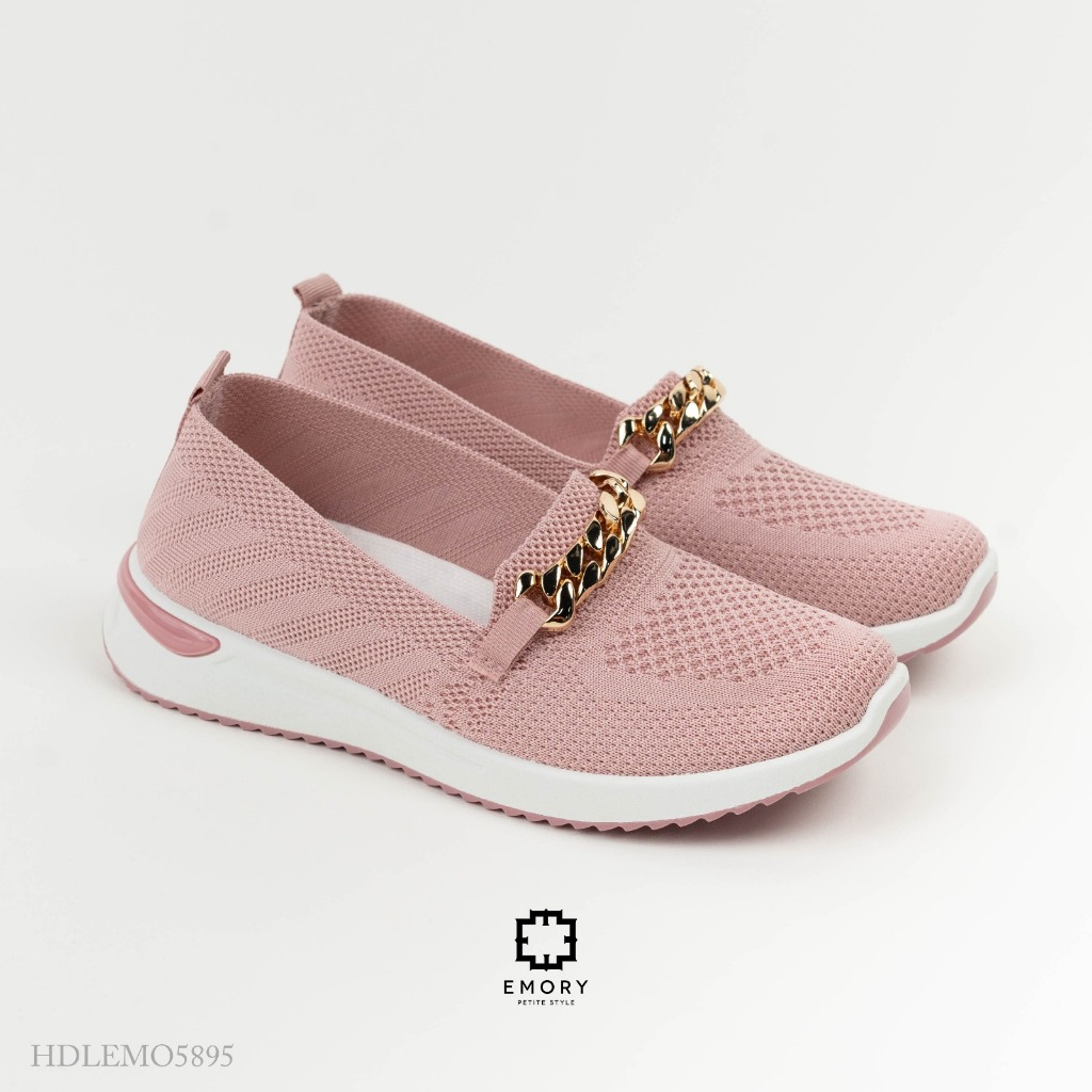 Jual EMORY STYLE Andry HDLEMO5895 SEPATU WANITA Slip on rajut wedges ...