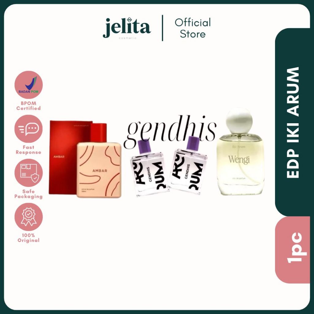Jual Jelita Cosmetic - IKI ARUM Eau De Parfume | LORO | GENDHIS | AMBAR ...