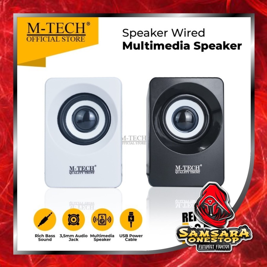 Jual Speaker M-Tech Multimedia PC Komputer Laptop A2 | Shopee Indonesia