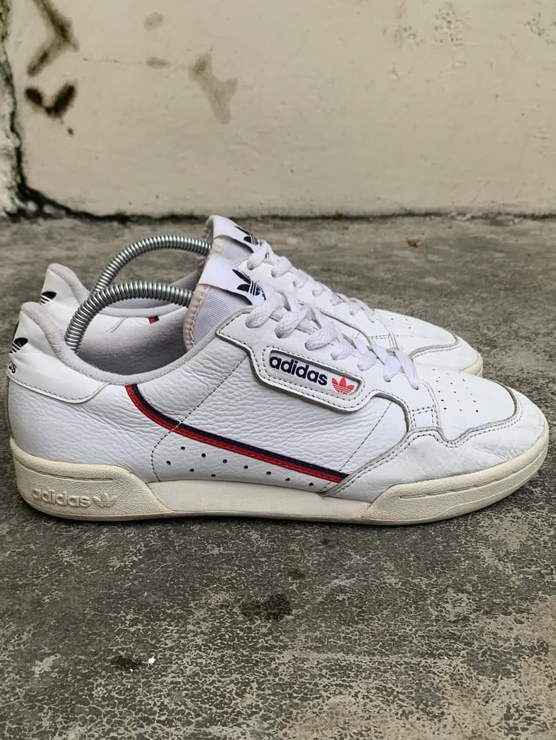 Jual ADIDAS CONTINENTAL 80s WHITE | Shopee Indonesia