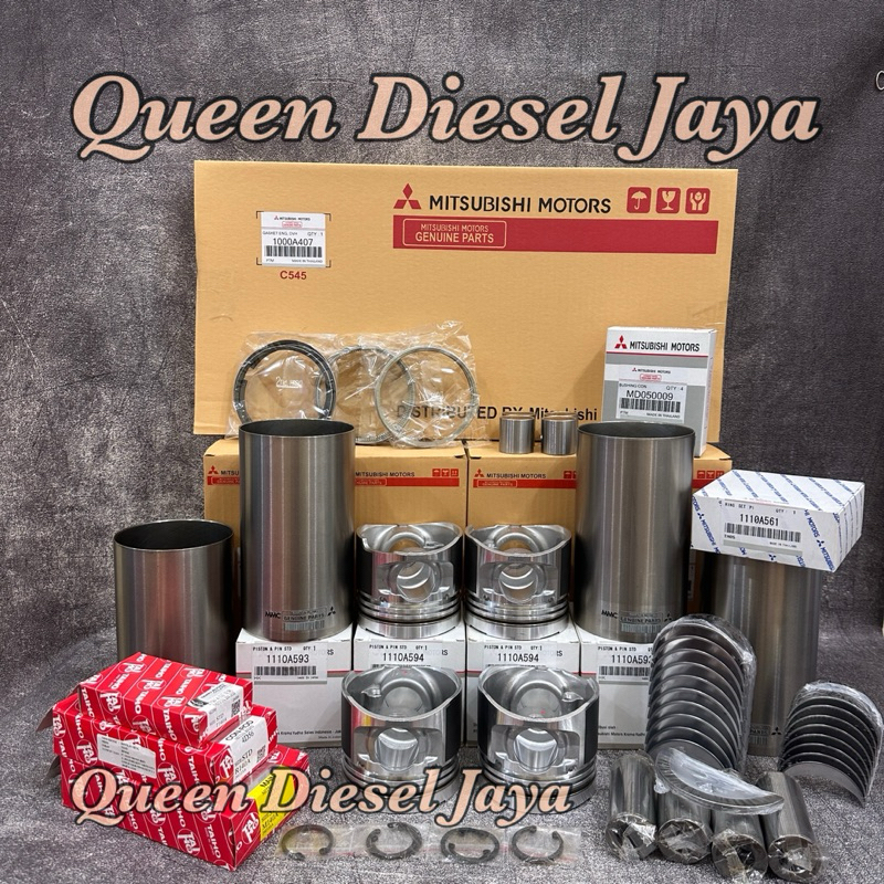 Jual Paket Komplit / Paket Overhaul Lengkap / Paket Turun Mesin / Liner ...