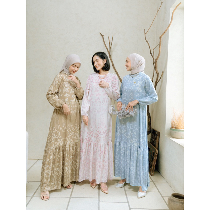 Jual Womenwear - Humaira Raya Dress/Dress Lebaran/Dress Wanita/Gamis ...