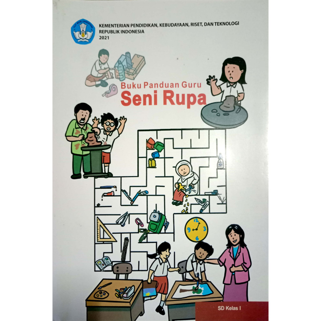 Jual BUKU GURU SENI RUPA KELAS 1 KURIKULUM PENGGERAK-MERDEKA SD/MI | Shopee Indonesia