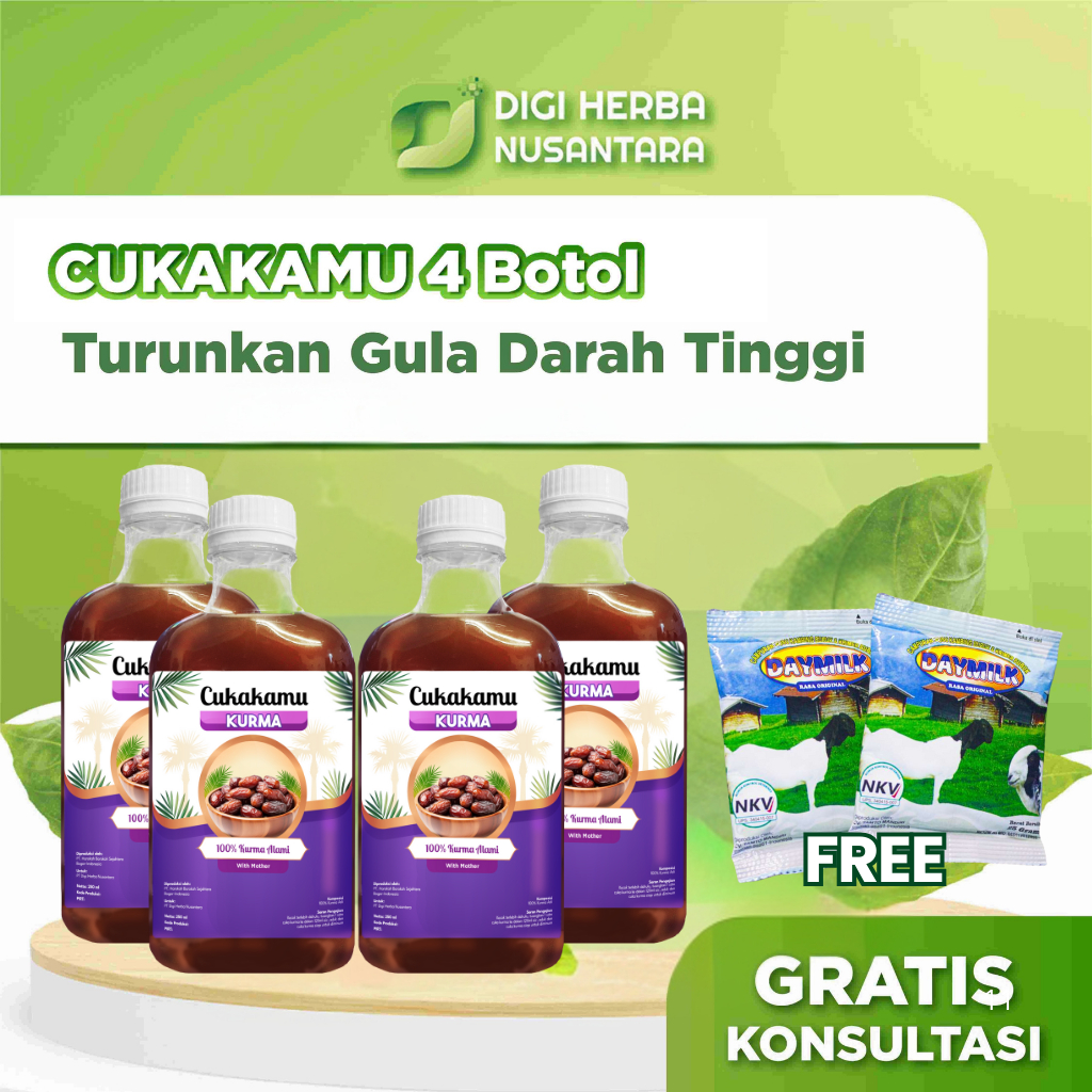 Jual CUKAKAMU Cuka Kurma Membantu Turunkan Gula Tinggi & Diabetes - 4 ...