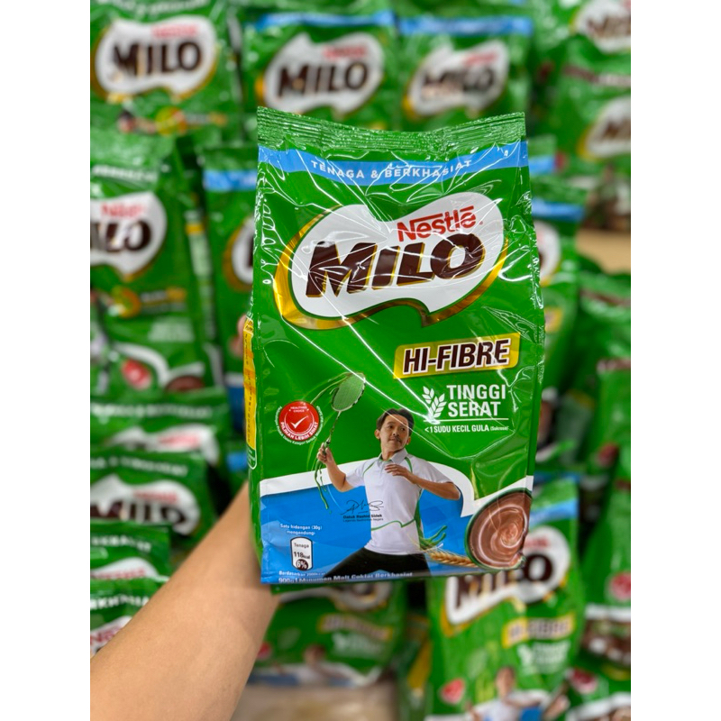 Jual milo hi-fibre tinggi serat 900gr | Shopee Indonesia