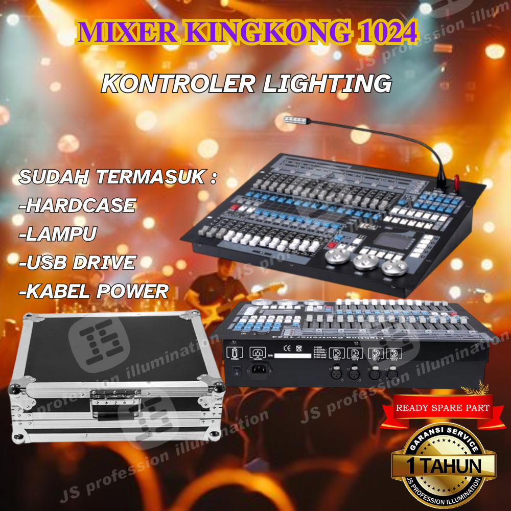 Jual Dmx Kingkong 1024 controller lighting | Shopee Indonesia