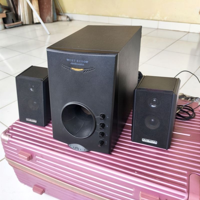 Jual Simbadda CST 8200 Audio System Speaker Aktif 2.1 Ultra Subwoofer ...