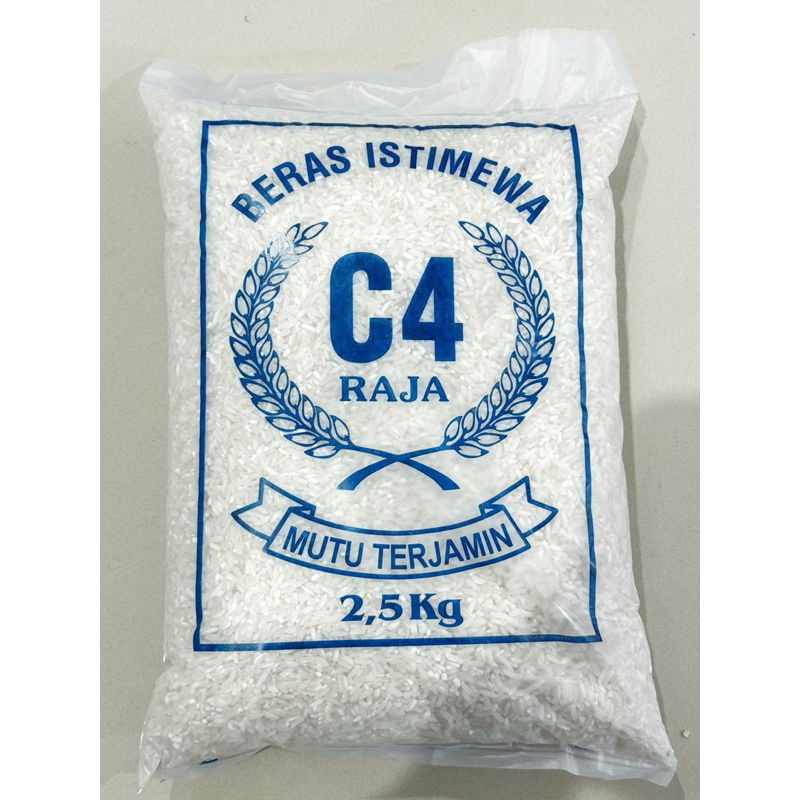 Jual Beras Istimewa C4 2,5kg | Shopee Indonesia