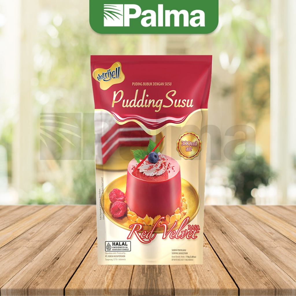 Jual NUTRIJELL PUDDING SUSU, RED VELVET | Shopee Indonesia