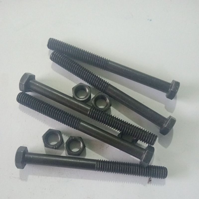 Jual Baut Mur/Mur Baut segi Nc 3/8x4(10cm)Kunci 14 | Shopee Indonesia