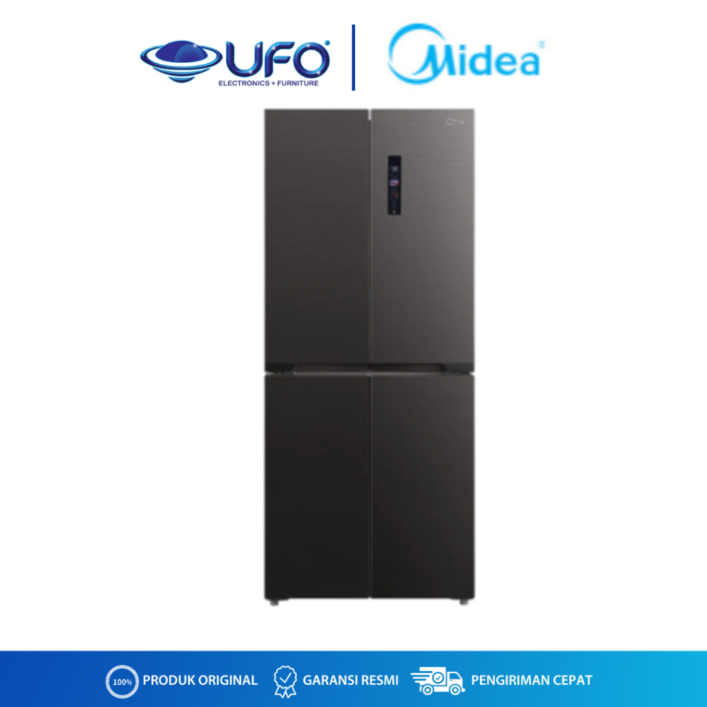 Jual MIDEA MDRF550FGF28ID Kulkas Multi Door | Kapasitas 407 Liter ...