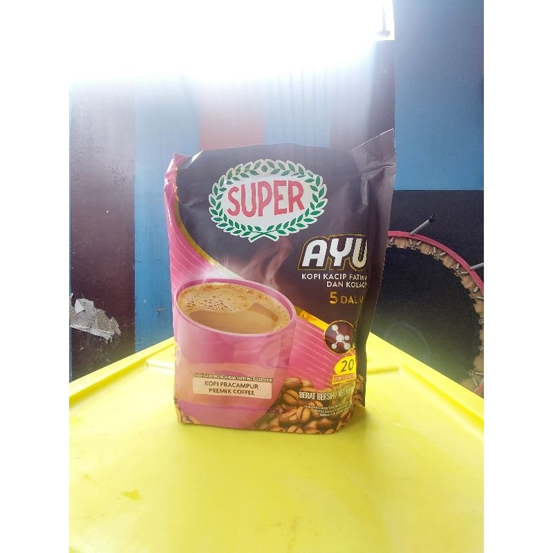 Jual Kopi Super Ayu 5in1 Coffee Kacip Fatimah dan Kolagen (20x22gr ...