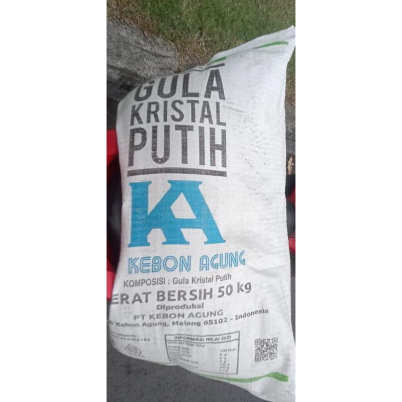 Jual GULA PASIR KBA KUNING MANIS 1 KARUNG 50Kg | Shopee Indonesia
