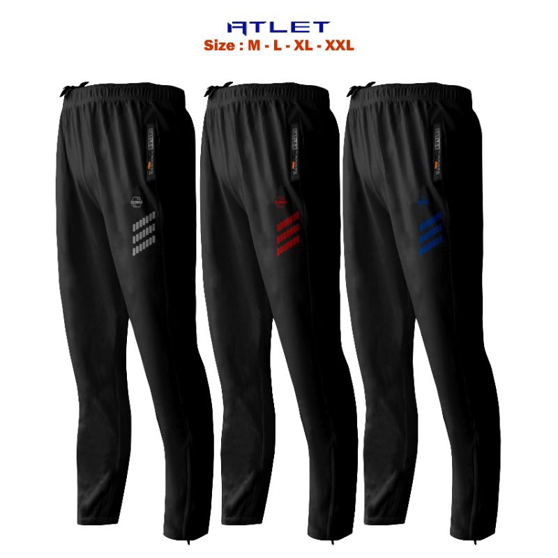 Jual Celana Training Pria Olahraga Gym Running Yoga Aerobic Slim Misty ...