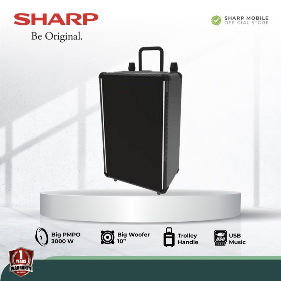 Jual SHARP CBOX-TR10CBL Trolley Series | Shopee Indonesia