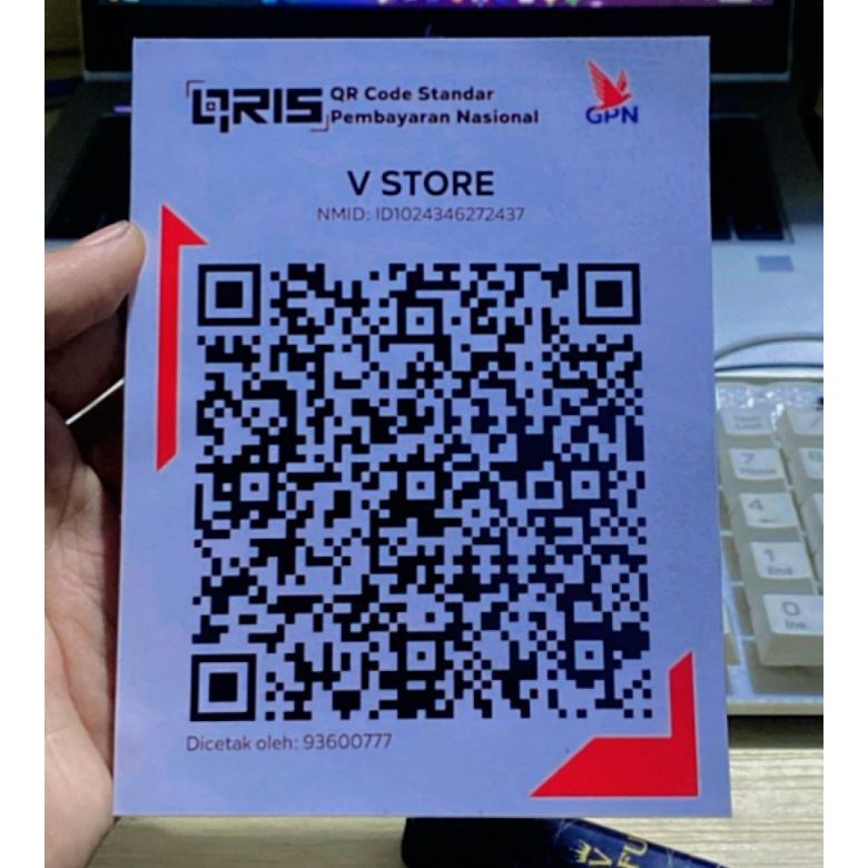 Jual Cetak QRIS, QR Code, Barcode, Sticker, Foro, Cutting, Premium ...