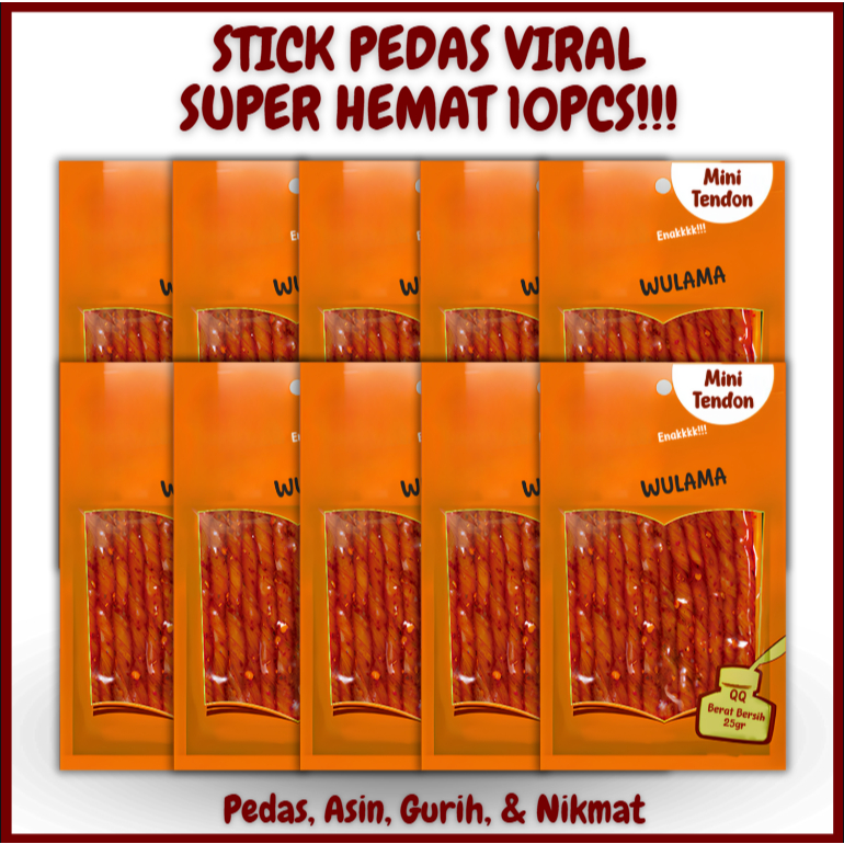 Jual PROMO STICK PEDAS VIRAL SUPER HEMAT 10PCS | Shopee Indonesia