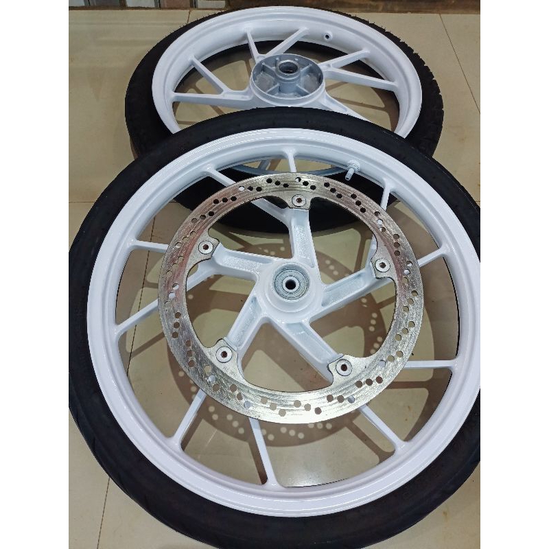Jual VELG RACING SUZUKI SATRIA FU PNP SHOGUN SP 125 PLUS BAN | Shopee ...
