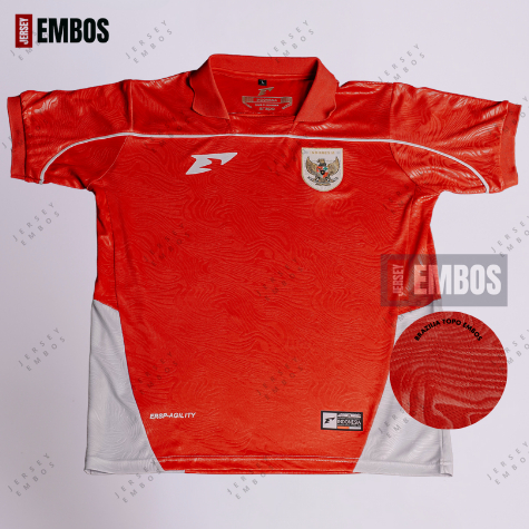Jual Kaos Jersey Timnas Indonesia 2025 Home Merah Lengan Pendek bahan ...