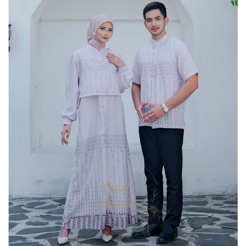 Jual BAJU MUSLIM Couple Wafa Set Sarimbit Premium Baju Pasangan ...