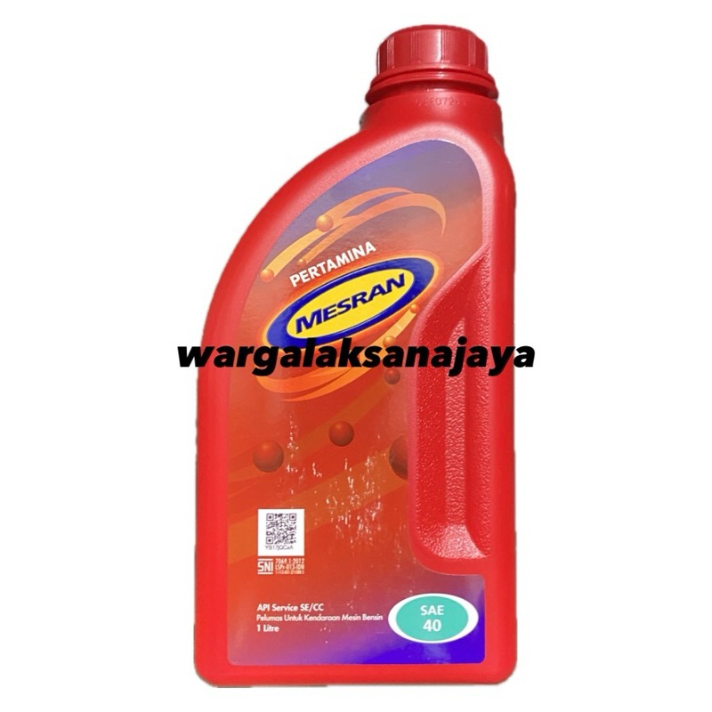Jual 1 Liter Oli Mesran SAE 40 Oli Mesin Motor, Mesin Penggerak ...