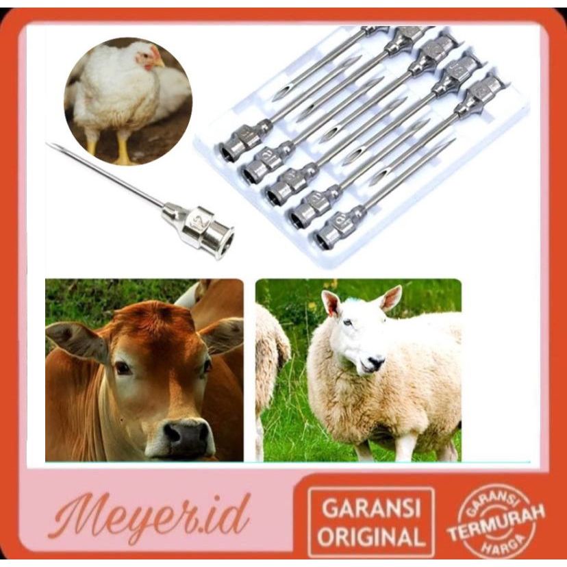 Jual Jarum Suntik Stainless untuk Ayam,Sapi, Bebek, Kambing, Domba Babi ...