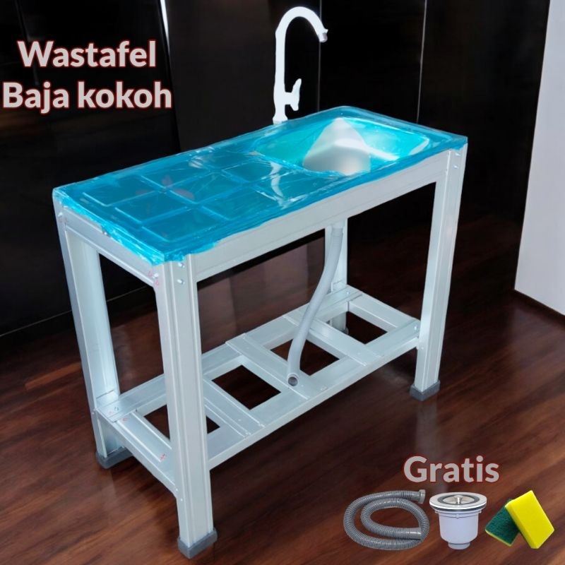 Jual BAK/ TEMPAT CUCI PIRING UK 96 CM, WASTAFEL CUCI PIRING EKONOMIS ...