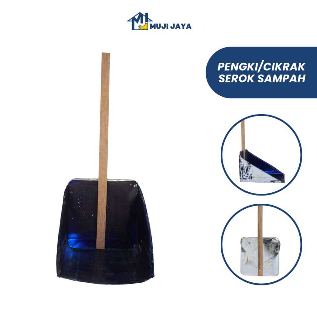 Jual Pengki/Cikrak Serok Sampah Kaleng Muji Jaya | Shopee Indonesia