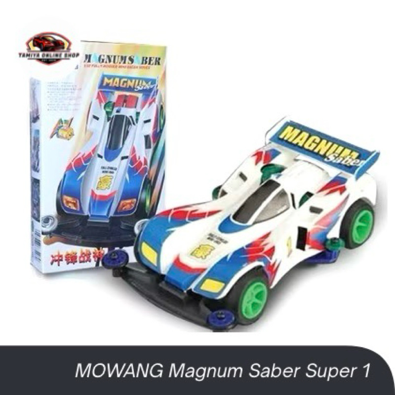 Jual Tamiya MOWANG MAGNUM SABER Mini4WD Super 1 Chassis Let's and Go ...